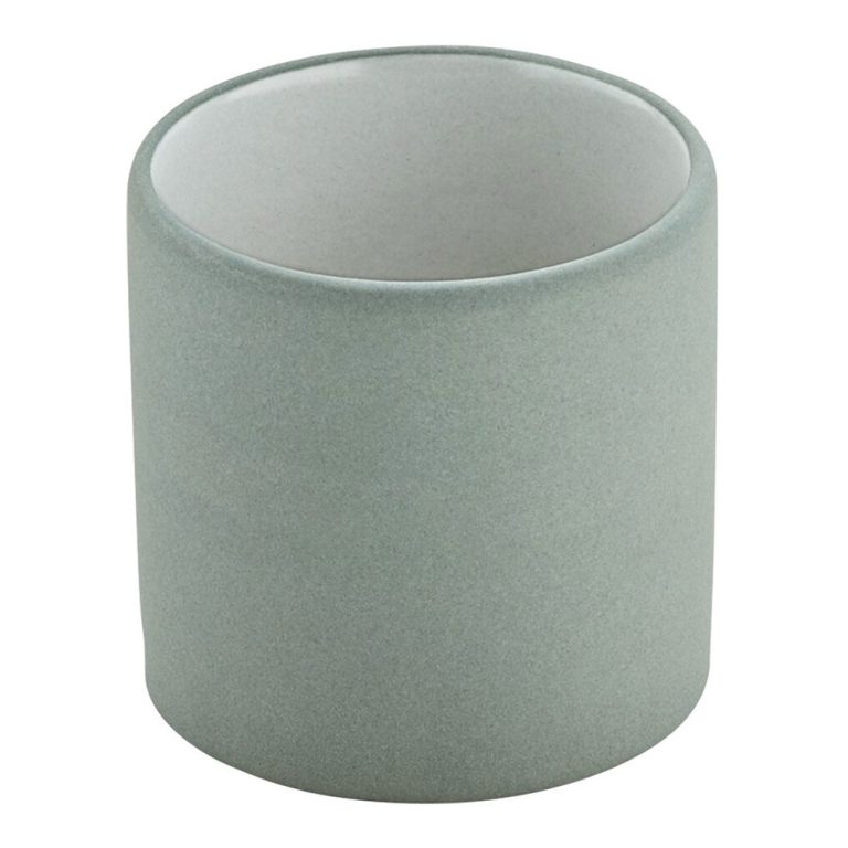 2-in-1 Espresso Cup/Plateau Grey/White 9cl - Soteriou Professional