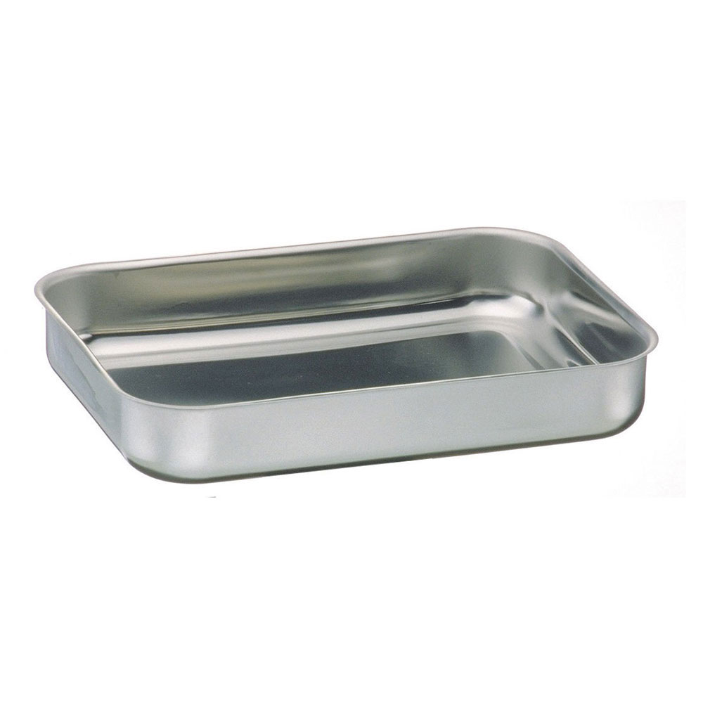 Bertolini Rectangular Inox Baking Pan 41cm - Soteriou Professional